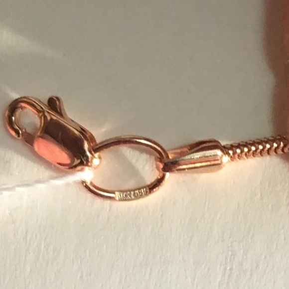 Jewelry | Solid 14k Rose Gold Two Tone Rope Necklace 2 | Poshmark